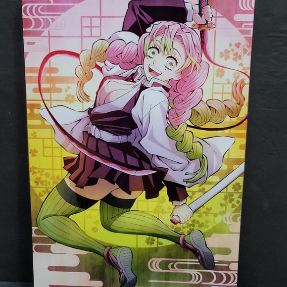 Art | Demon Slayer Mitsuri Swordsmith Anime Wall Photo Art Board Print ...